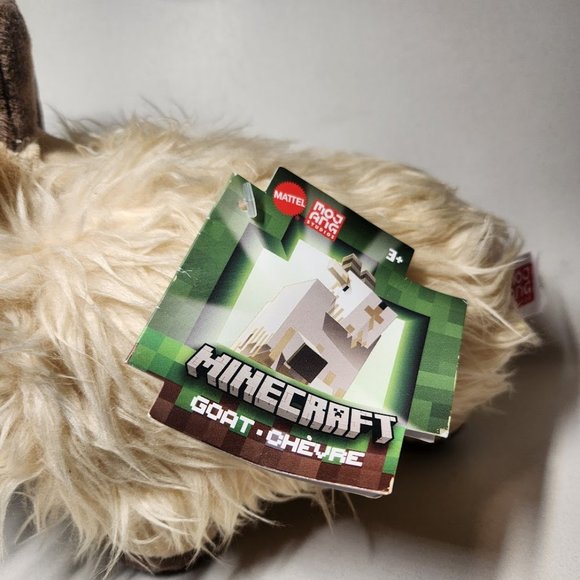 Mattel | Toys | New Minecraft Goat Plush Mattel Stuffed Animal 8 Mojang ...